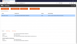 Installation und Konfiguration von MailStore Gateway