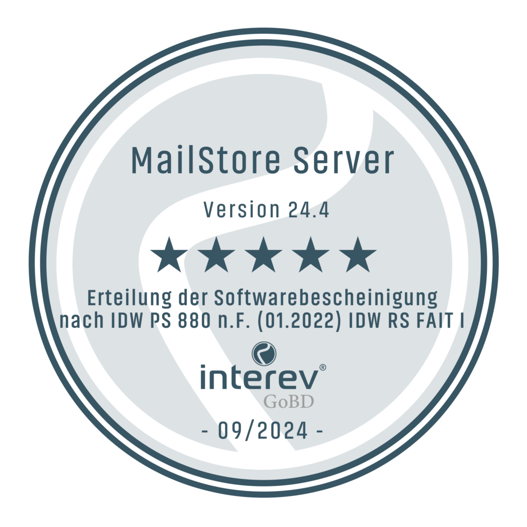MailStore Version 24.4 ist ab sofort verfügbar!