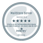 MailStore Version 24.4 ist ab sofort verfügbar!