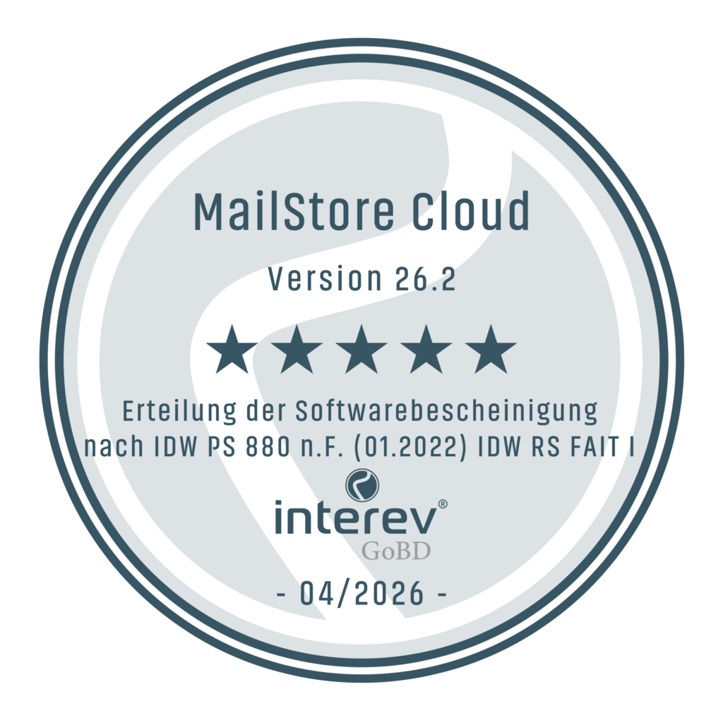 MailStore Version 26.2 ist ab sofort verfügbar!