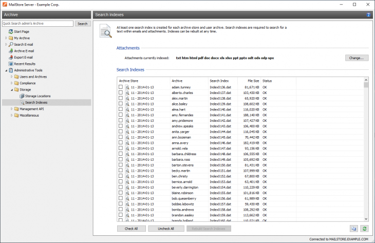MailStore Server - Email Archiving Software for SMB