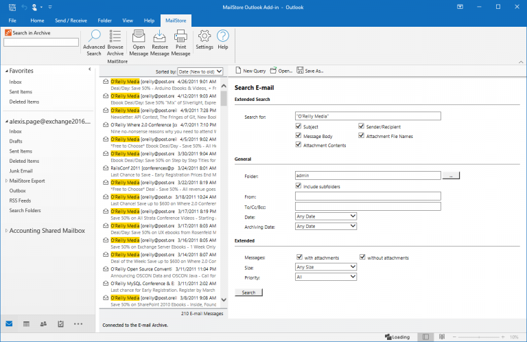 MailStore Server - Email Archiving Software for SMB