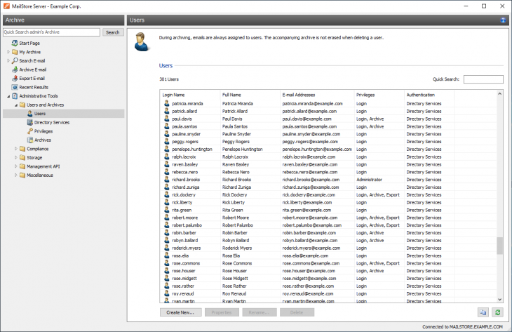 MailStore Server - Email Archiving Software for SMB
