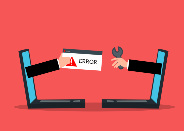 Fix error message about authentication