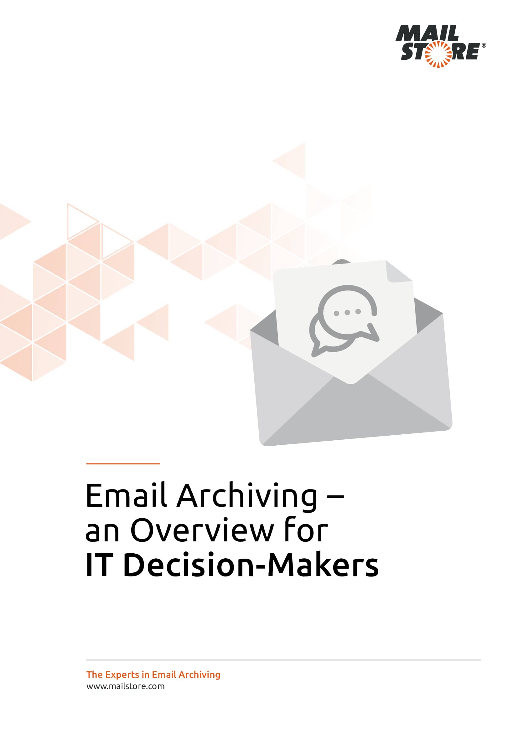 Whitepaper & Guides about email archiving - MailStore